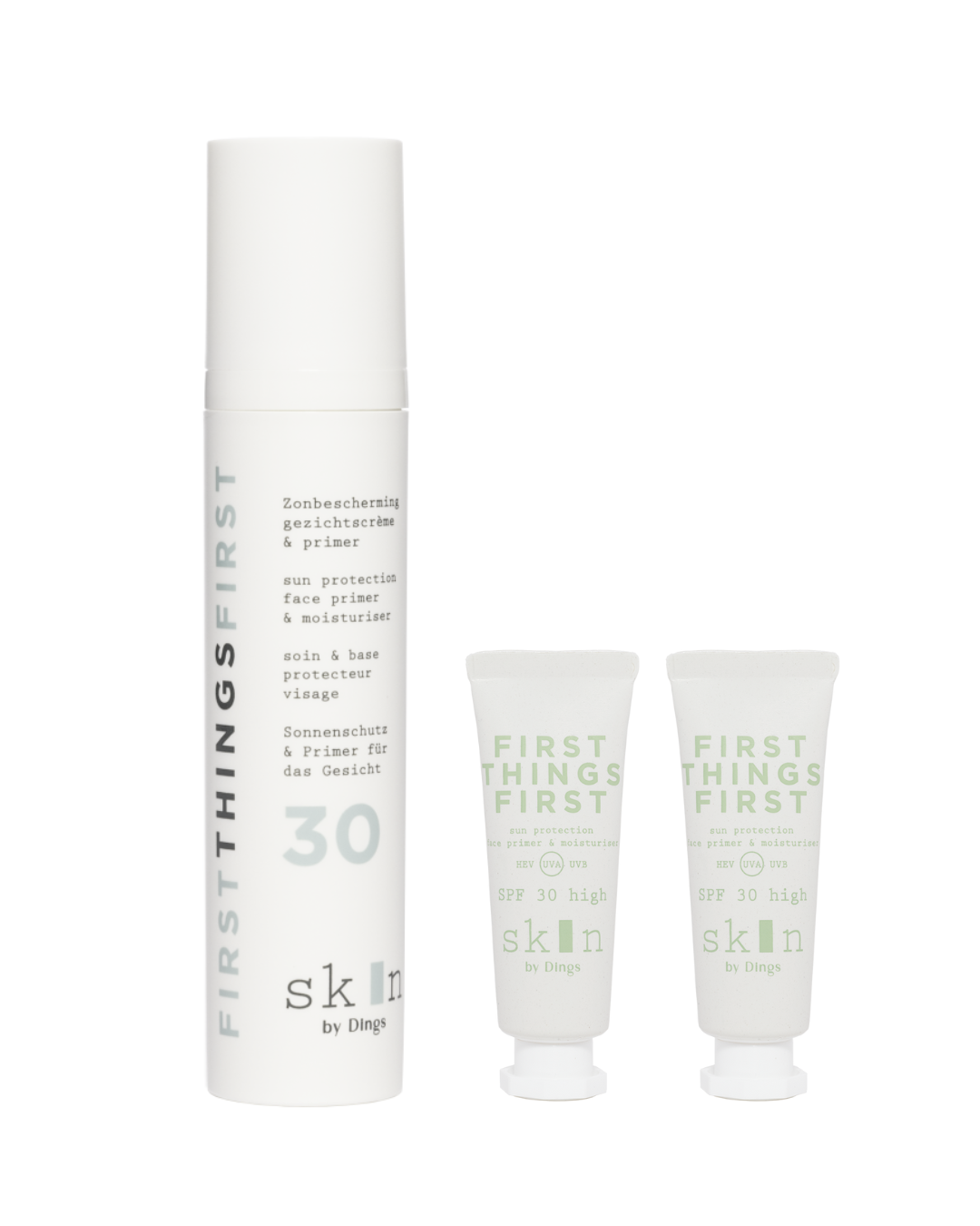 First things first met samples - SKIN by Dings